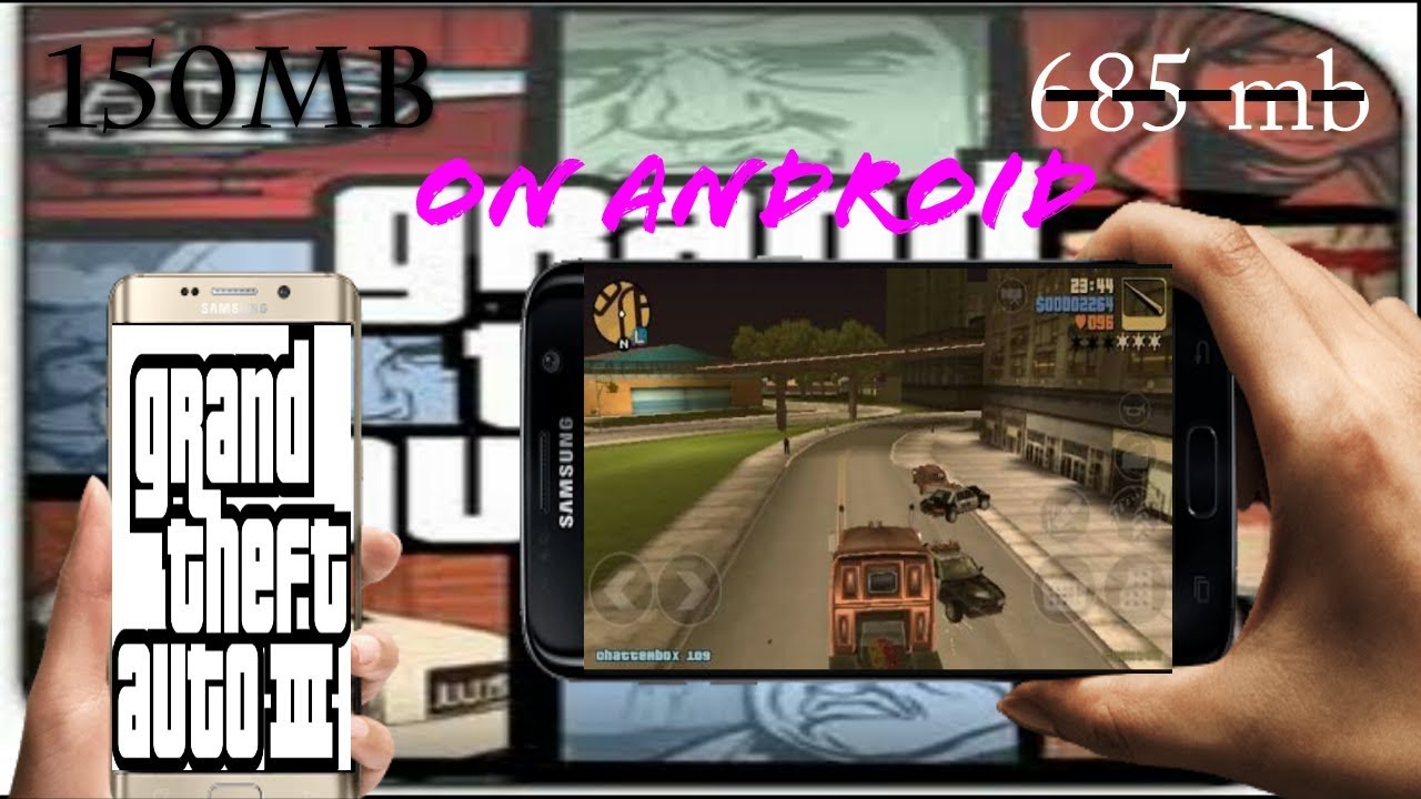 GTA 3||mod apk +data||highly compressed||in 150MB||in android||hd ...