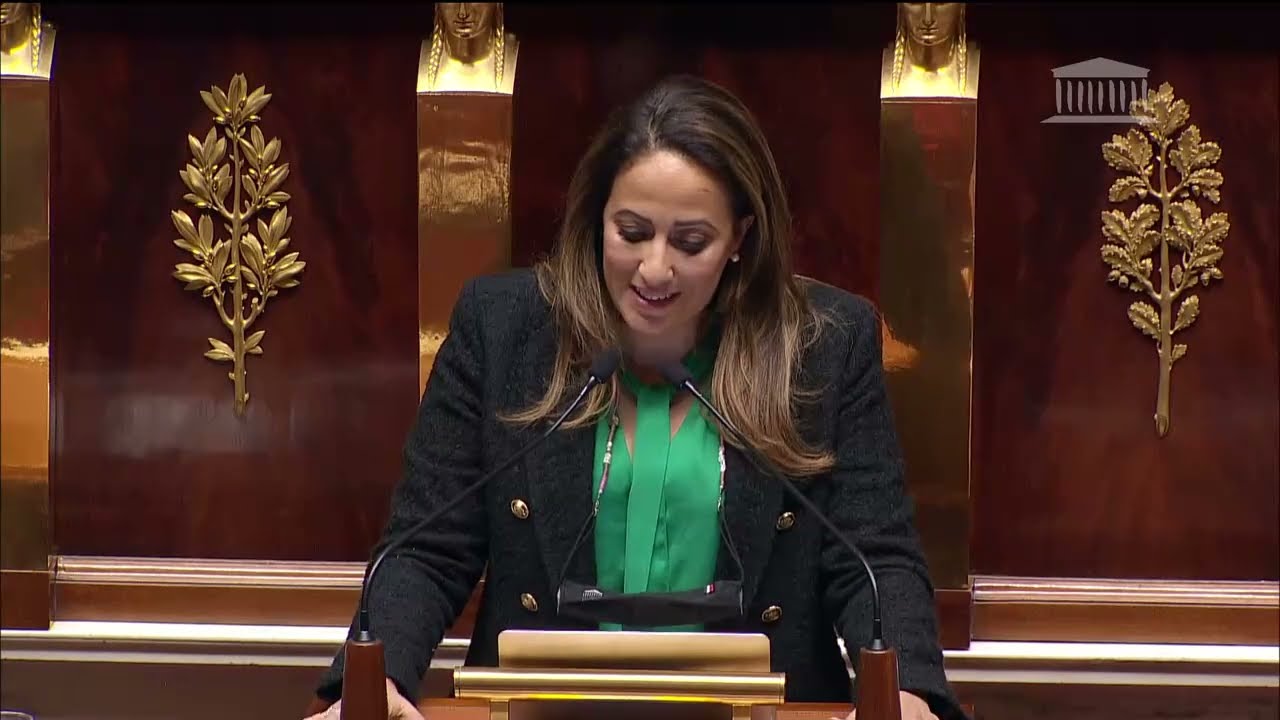 Amélia Lakrafi - 22 février 2022 - Assemblée nationale - Sahel - YouTube