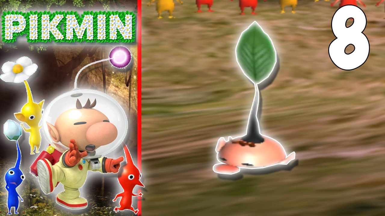 OLIMAR EL PIKMIN! LOS SOLDADITOS PELEONES! PIKMIN! Capitulo 8! - YouTube