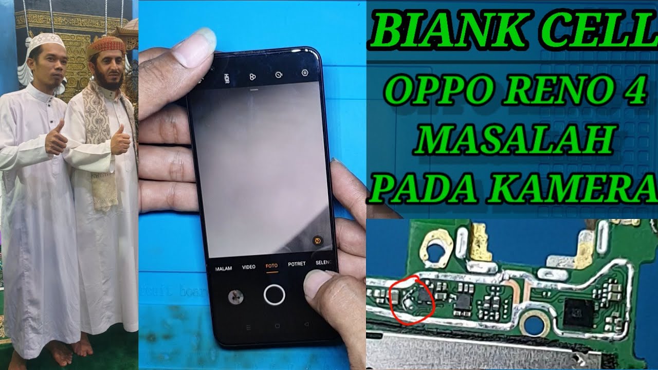oppo reno 4f gagal membuka kamera - YouTube