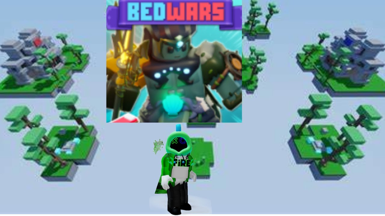 Using the new triton kit in roblox bedwars - YouTube