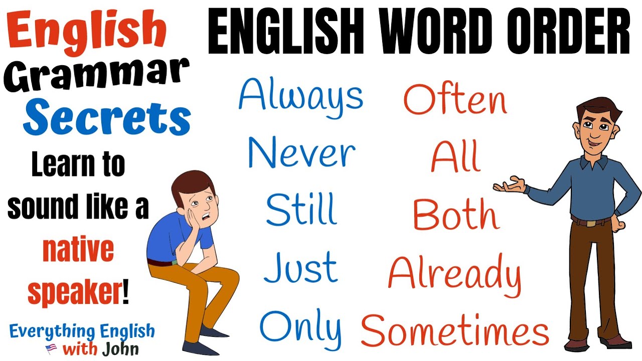 Adverbs and Word Order 📚 Learn English Grammar! - YouTube