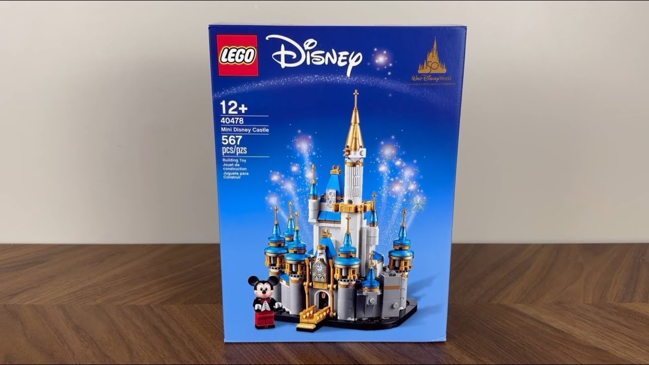 LEGO Mini Disney Castle Build | Set 40478 - YouTube