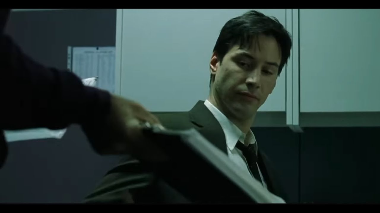 The Matrix Abridged (Neo goes to work) - YouTube