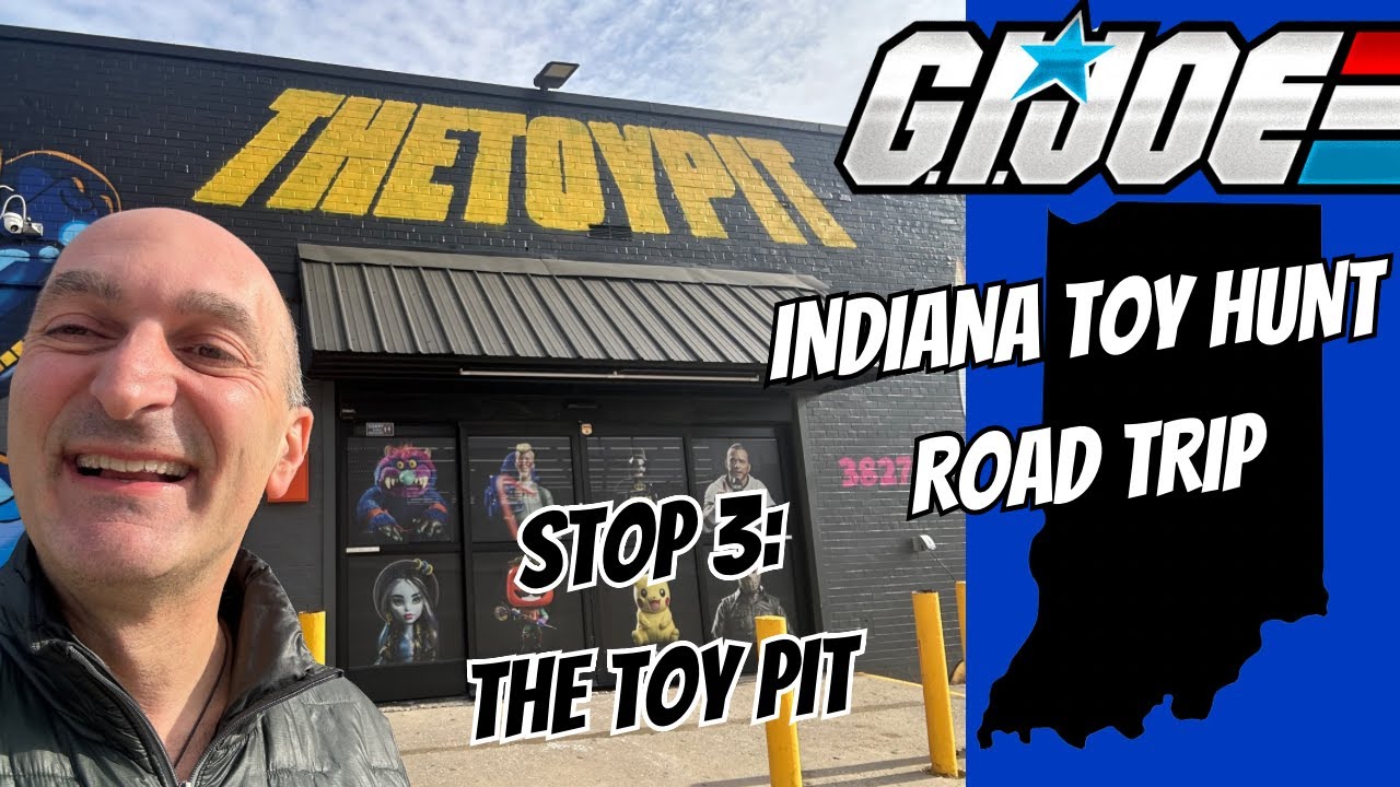 Indiana GI Joe Toy Hunting Road Trip! - Stop 3 - The Toy Pit | Yo Joe Java - YouTube