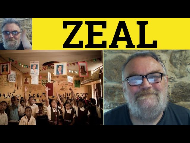 Zealously Definition
