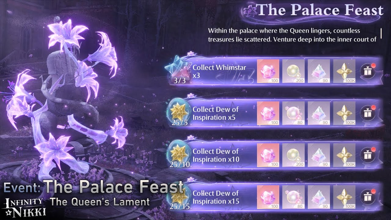 Infinity Nikki - Event: The Queen's Lament - The Palace Feast - YouTube