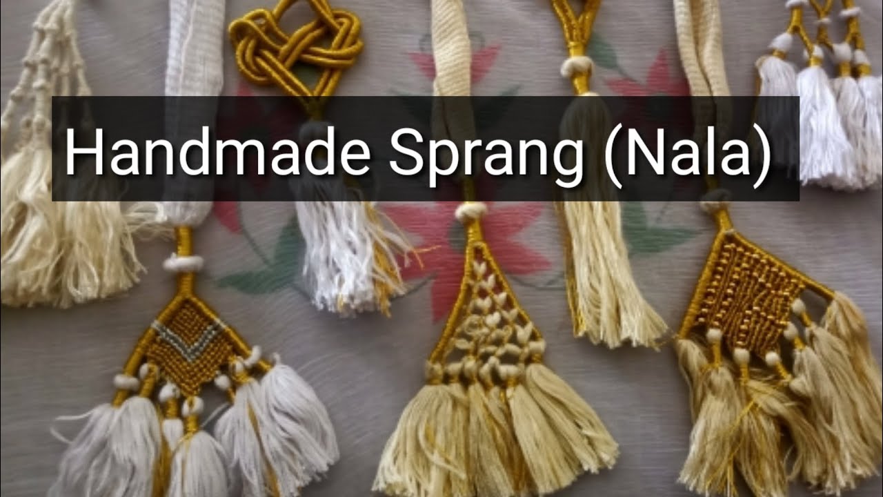 Sprang Handmade - Nala Banana sikhay - Handmade Nala ke Designe ...