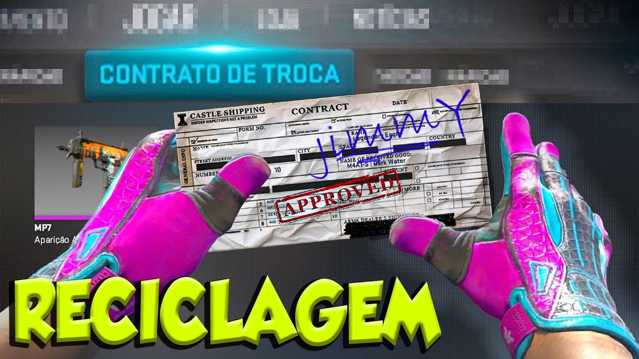 Contrato de Troca C/ 5 BAD DROP - Aprenda a transformar SEUS BAD DROP ...