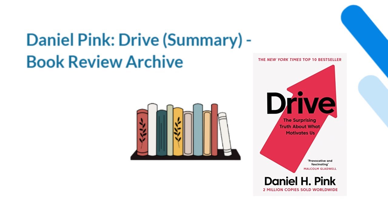 📚 Daniel Pink: Drive (Summary) 📚 - YouTube