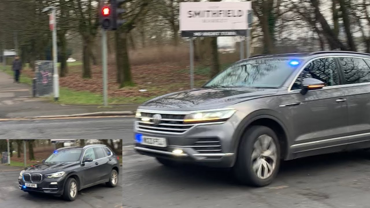Unmarked VW Touareg & Unmarked BMW X5 G05 Armed Response Unit ...