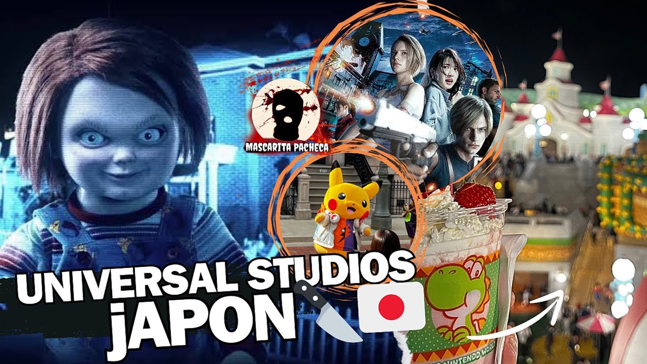 Universal Studios OSAKA Japón - Halloween Horror Nights - MASCARITA ...