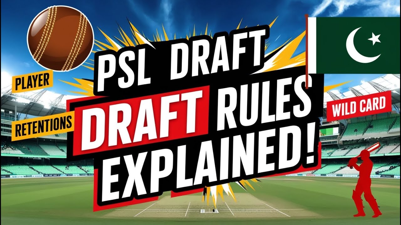 PSL Draft Explained | PSL 2025 | PSL 10 - YouTube