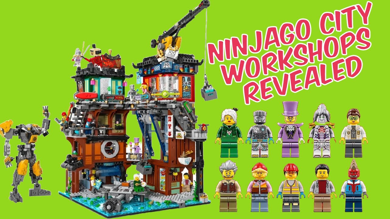 LEGO Ninjago City Workshop Revealed - YouTube