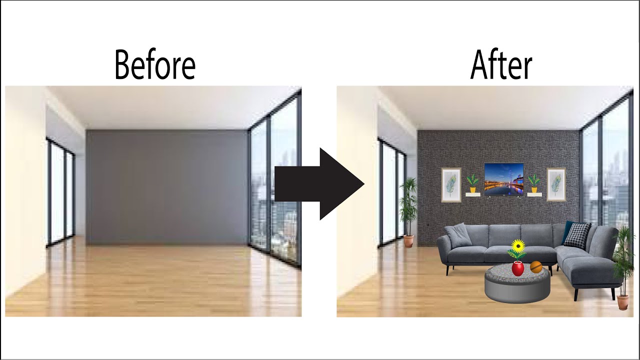How To create a interior design in illustrator Tutorial # short ...
