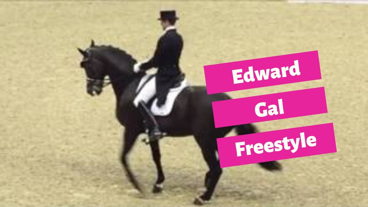 Edward Gal 78% World Cup Grand Prix Dressage Freestyle! - YouTube