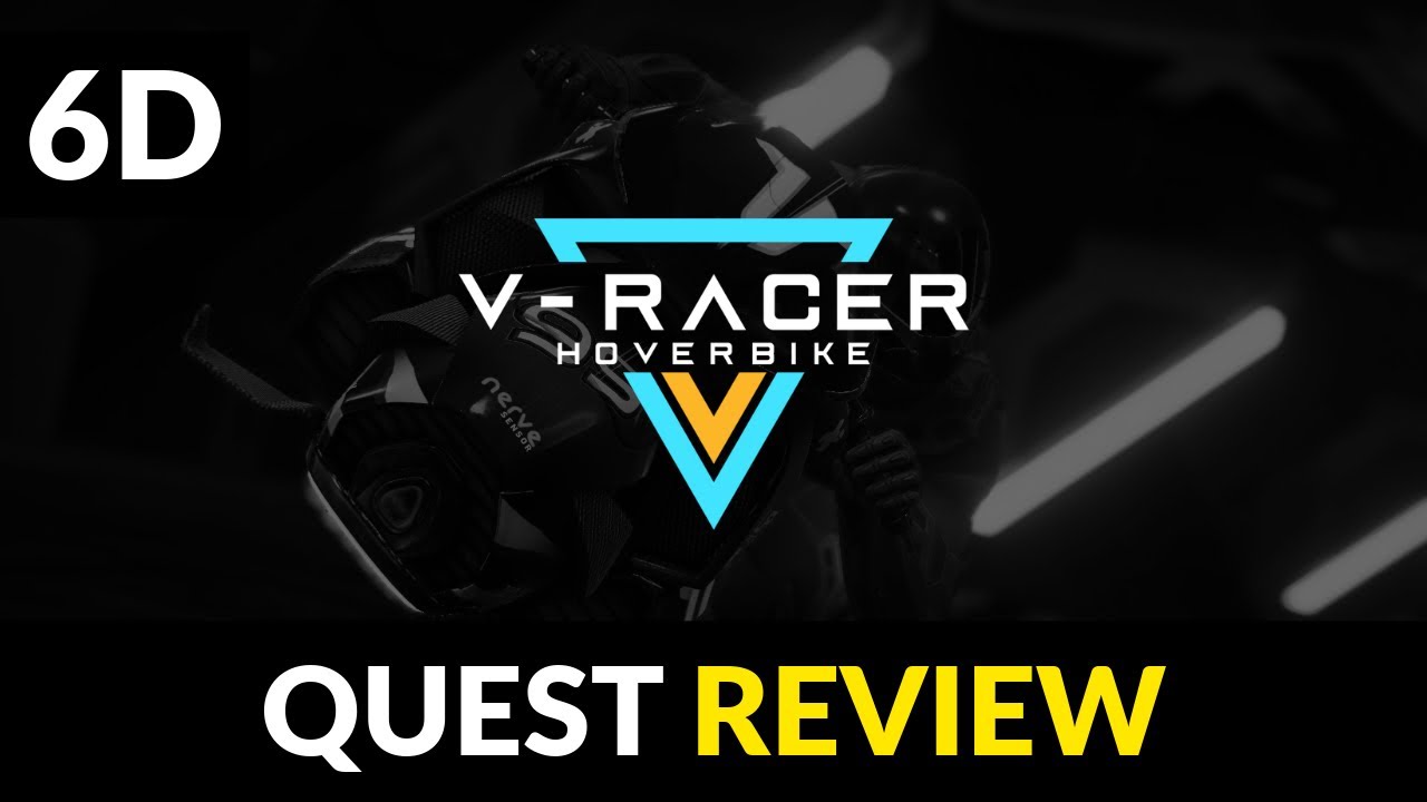 VRacer Hoverbike | Quest Racing Never Felt So Good | Review - YouTube