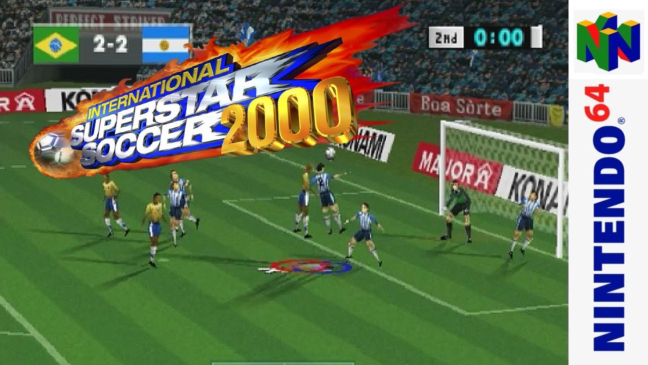 International Superstar Soccer 2000 - Nintendo 64 - Todos os scenarios ...
