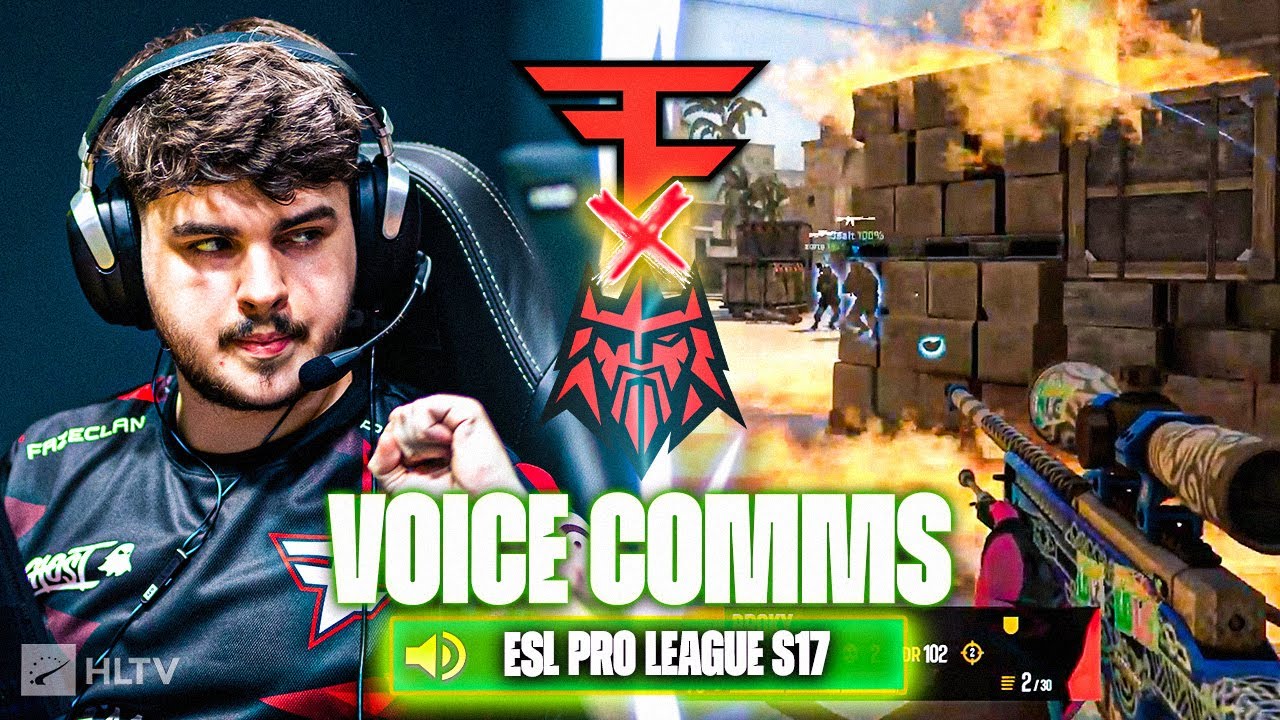 Game Saving Plays in ESL Pro League! FaZe v FORZE Voice Comms - YouTube