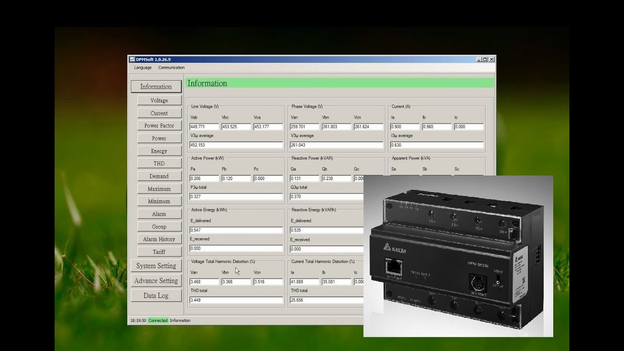 DPMSoft Delta Power Meter Software - YouTube