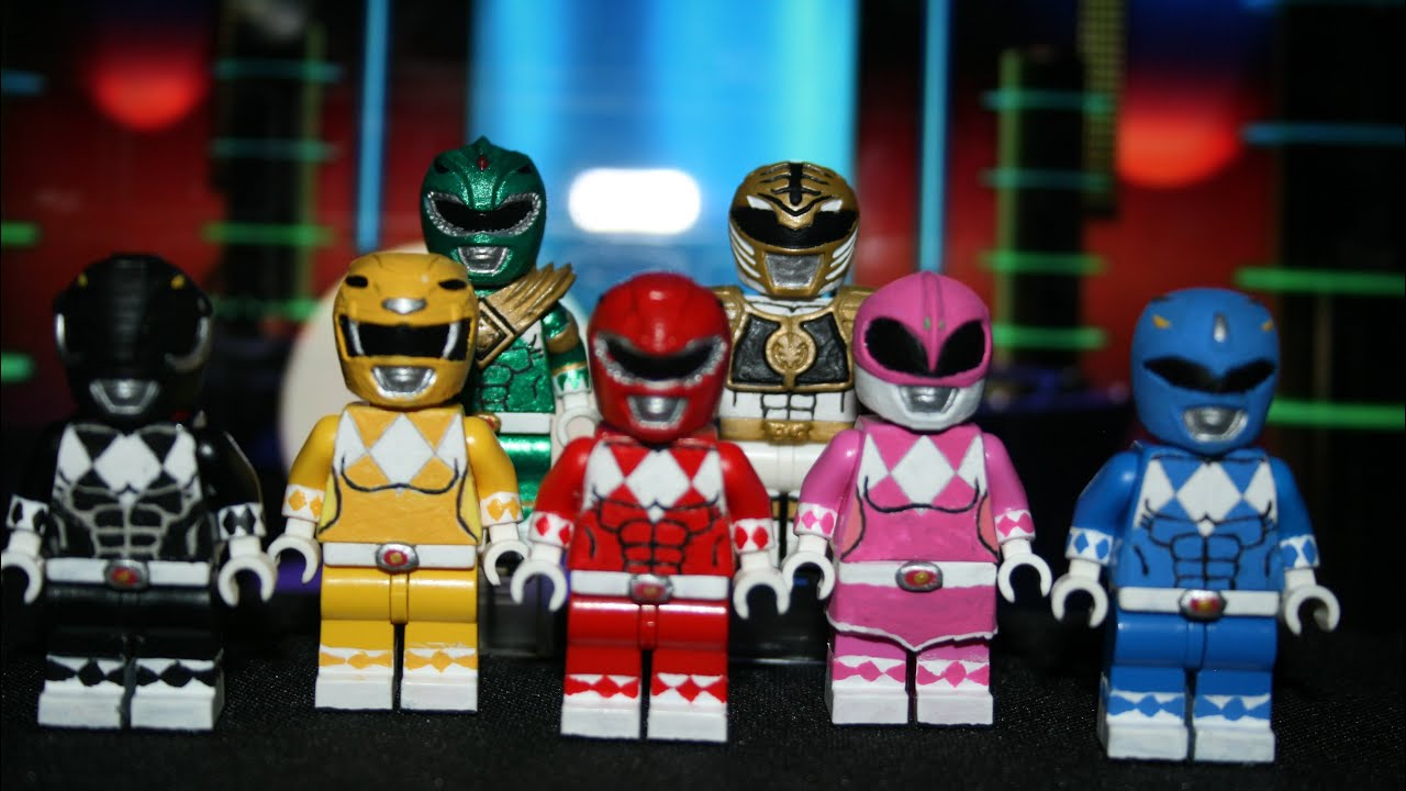 LEGO MIGHTY MORPHIN POWER RANGERS | LEGO ARTS #146 - YouTube