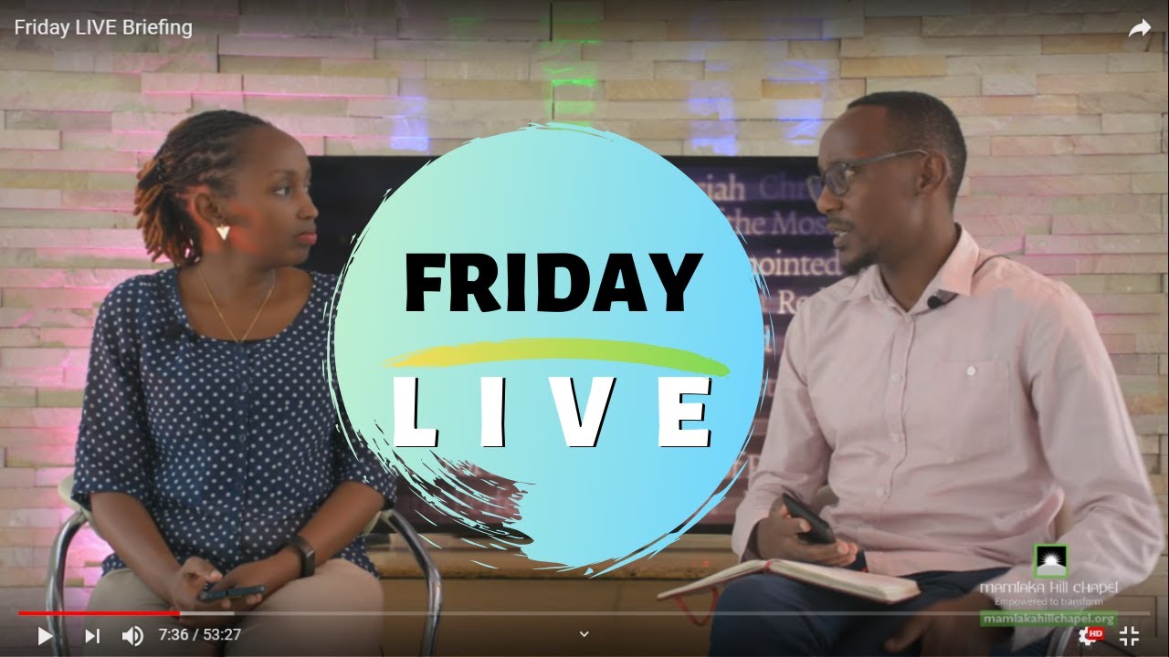 Friday LIVE Briefing - YouTube