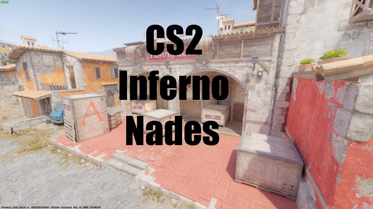 CS2 Inferno Top mid Smoke from T Stairs - YouTube