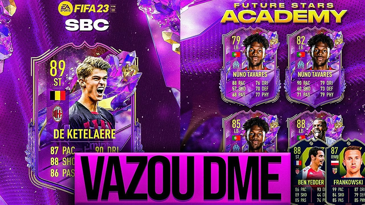 FIFA 23 l VAZOU DME FUTURE STARS CHEGANDO l DantheBNN l - YouTube