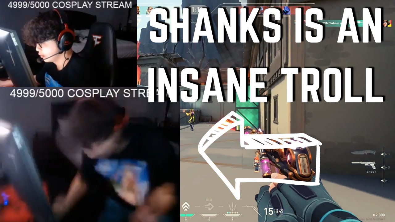 FaZe Shanks is an INSANE TROLL... | VALORANT Clips / Highlights - YouTube