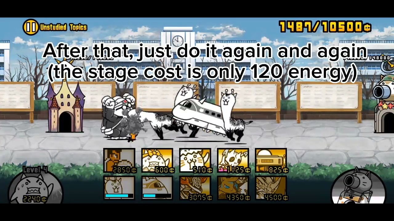 "Love Letter" Farming - The Battle Cats - YouTube