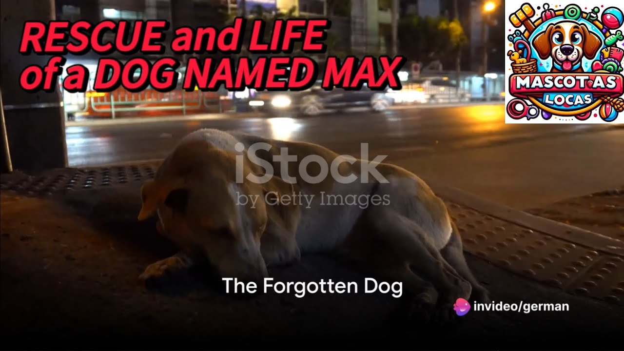 RESCUE AND LIFE OF A DOG NAMED MAX. - YouTube