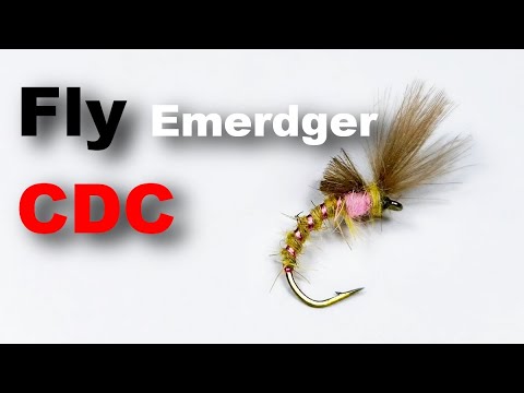How to Tie a Dry Fly Emerger CDC – Perfect for Trout Fishing - YouTube