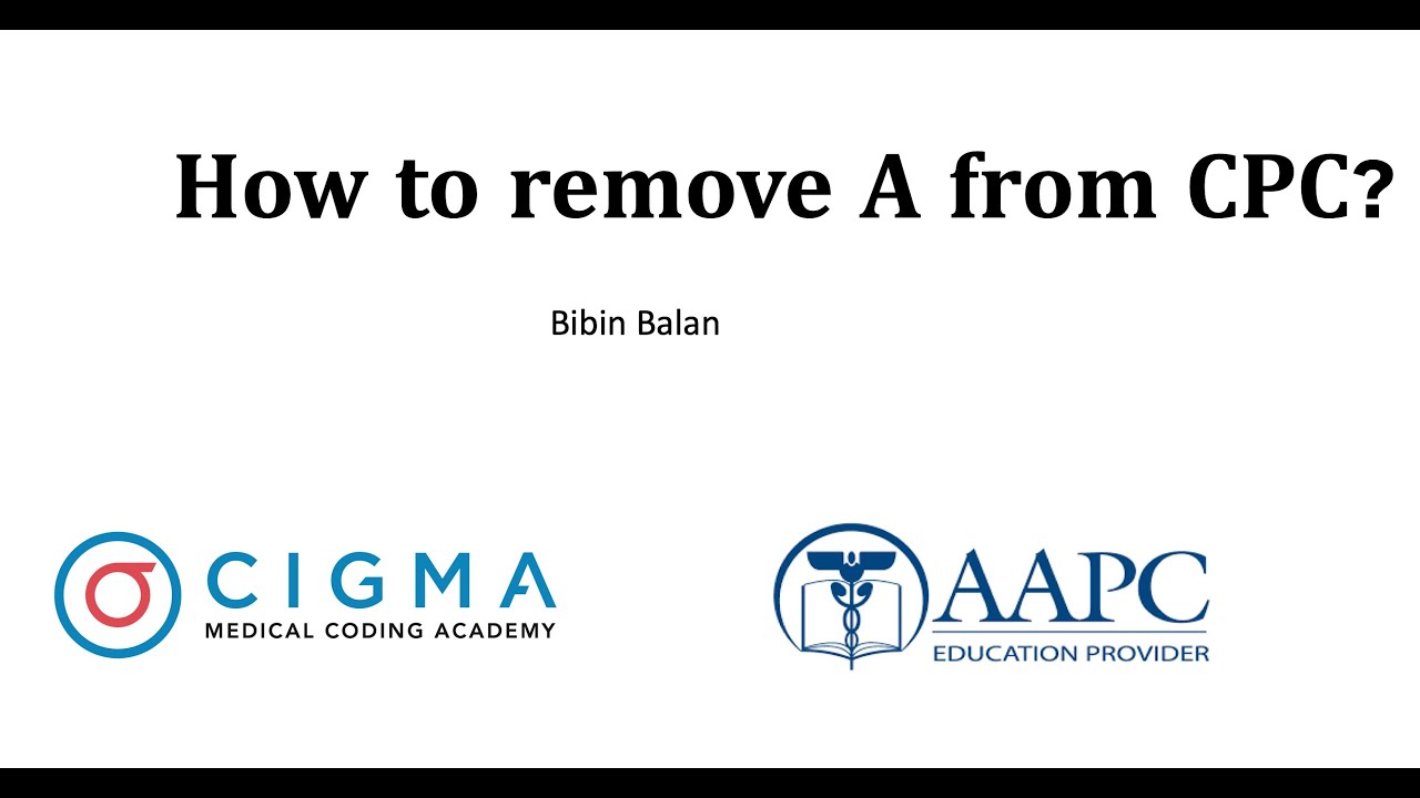 How to remove A from CPC credential? In Malayalam/ (CPC-A Apprentice ...