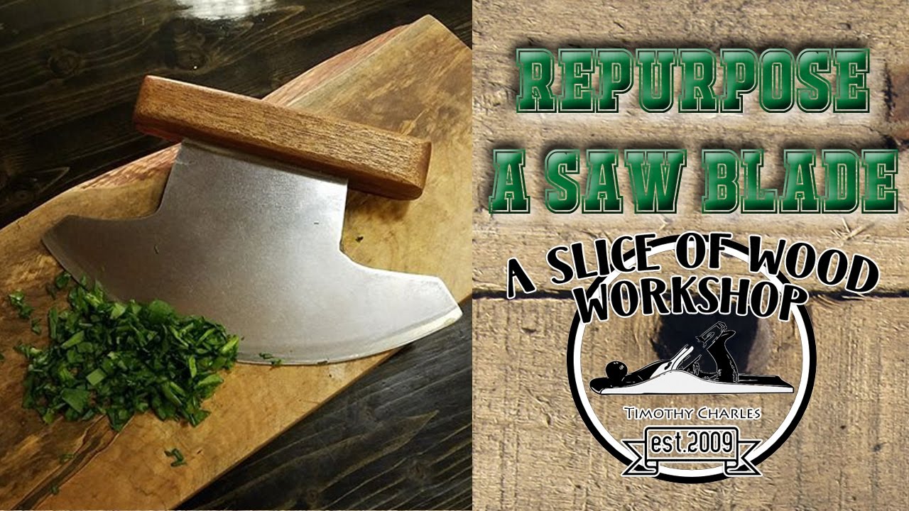 Make an Ulu from a Sawblade - YouTube