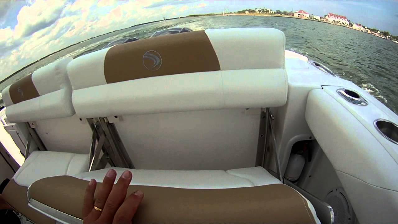 edgewater 280cx à bord - YouTube