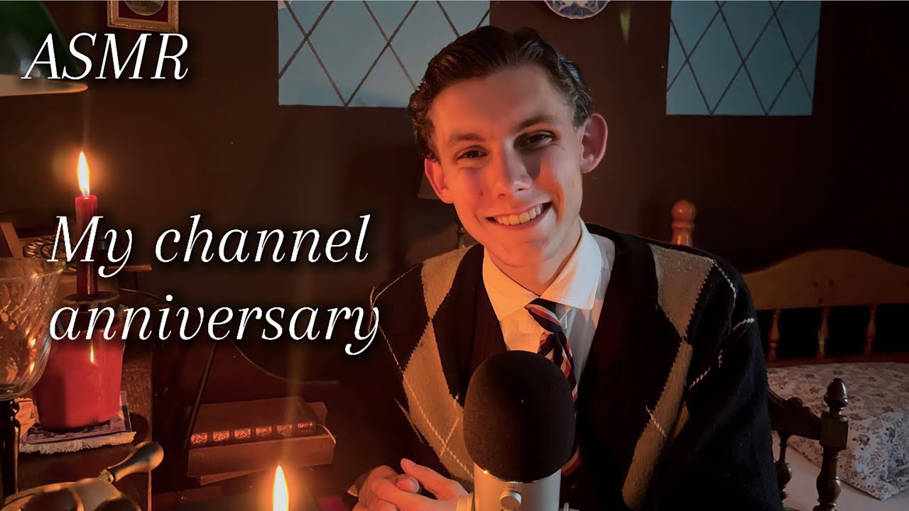 ASMR - Celebrate with me!!! One year on YT, Male soft spoken ...