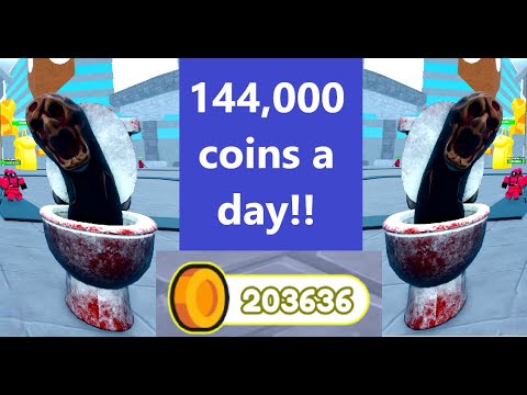 Toilet Tower Defense: How to get TONS of coins a day! (and clan ...