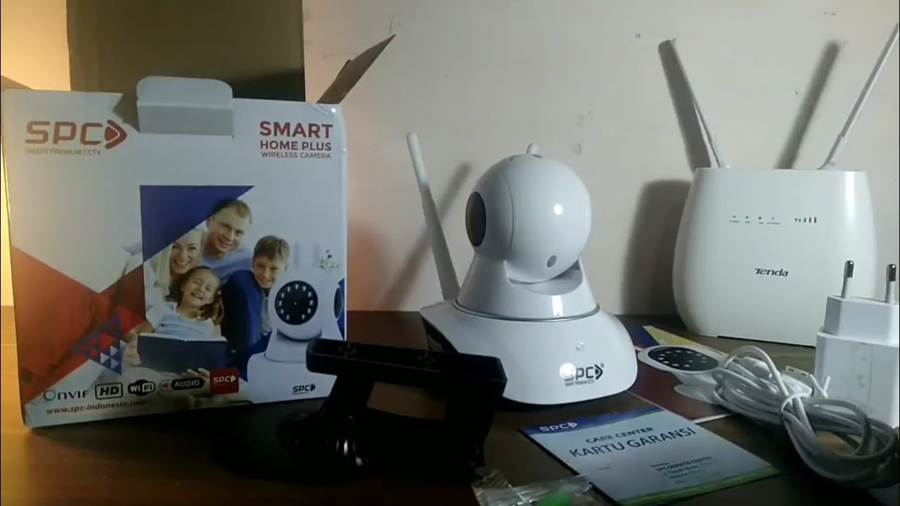 Setting SPC Smart IP Camera WiFi SPC-KST 720P Smart CCTV - YouTube