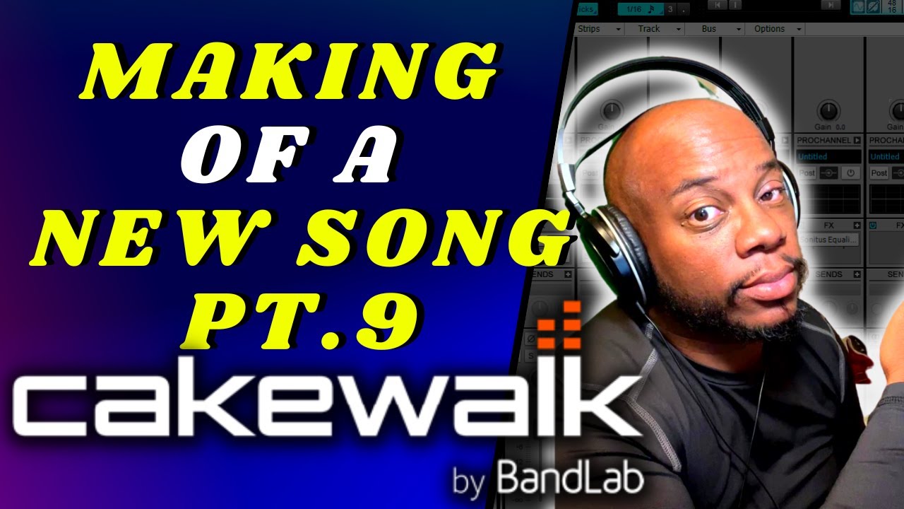 Recording the Scratch Vocals for My New Song in Cakewalk - YouTube