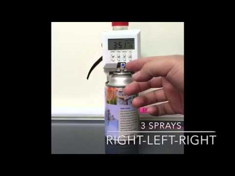 Self Adjust Aerosol Metered Spray Actuator - YouTube