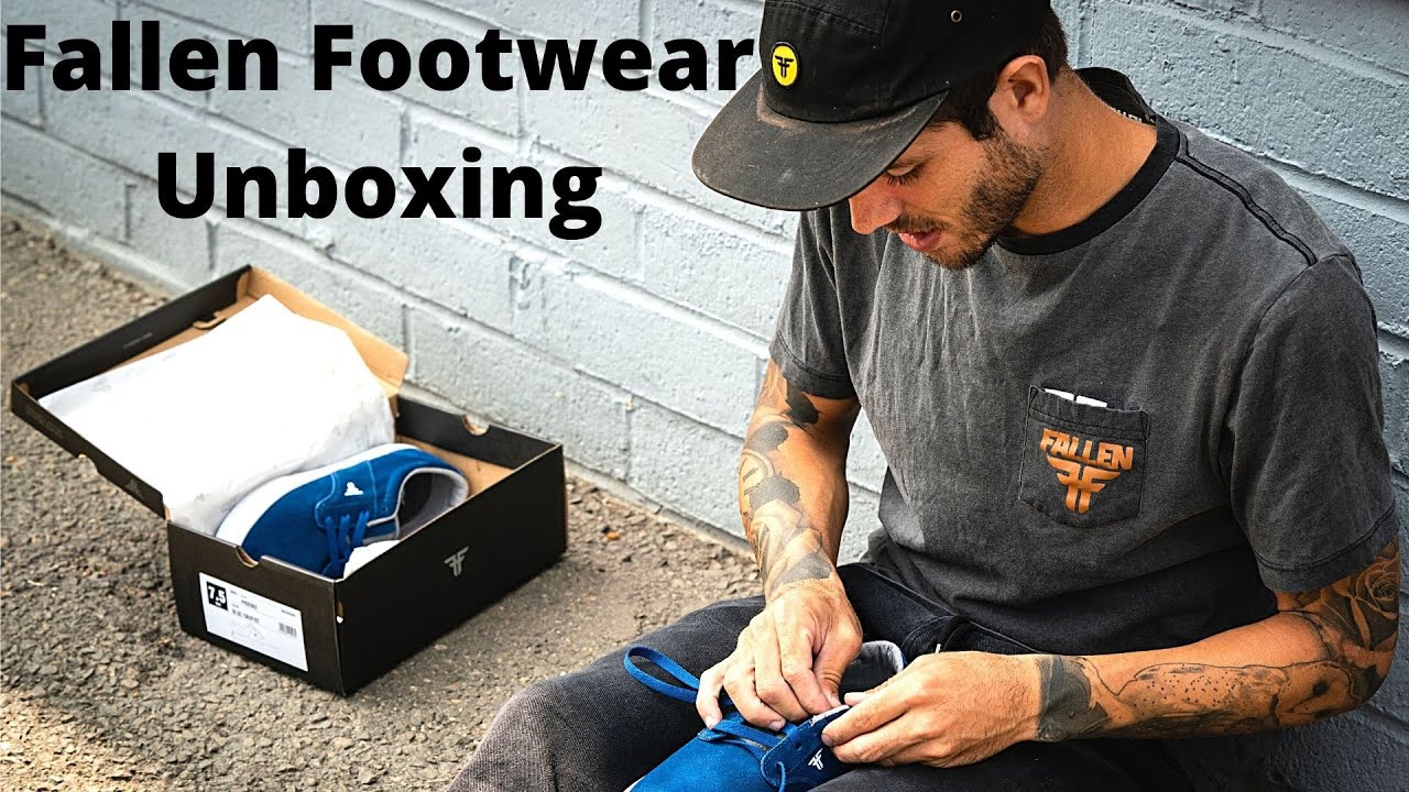 FALLEN FOOTWEAR UNBOXING - ZACH DOELLING - YouTube