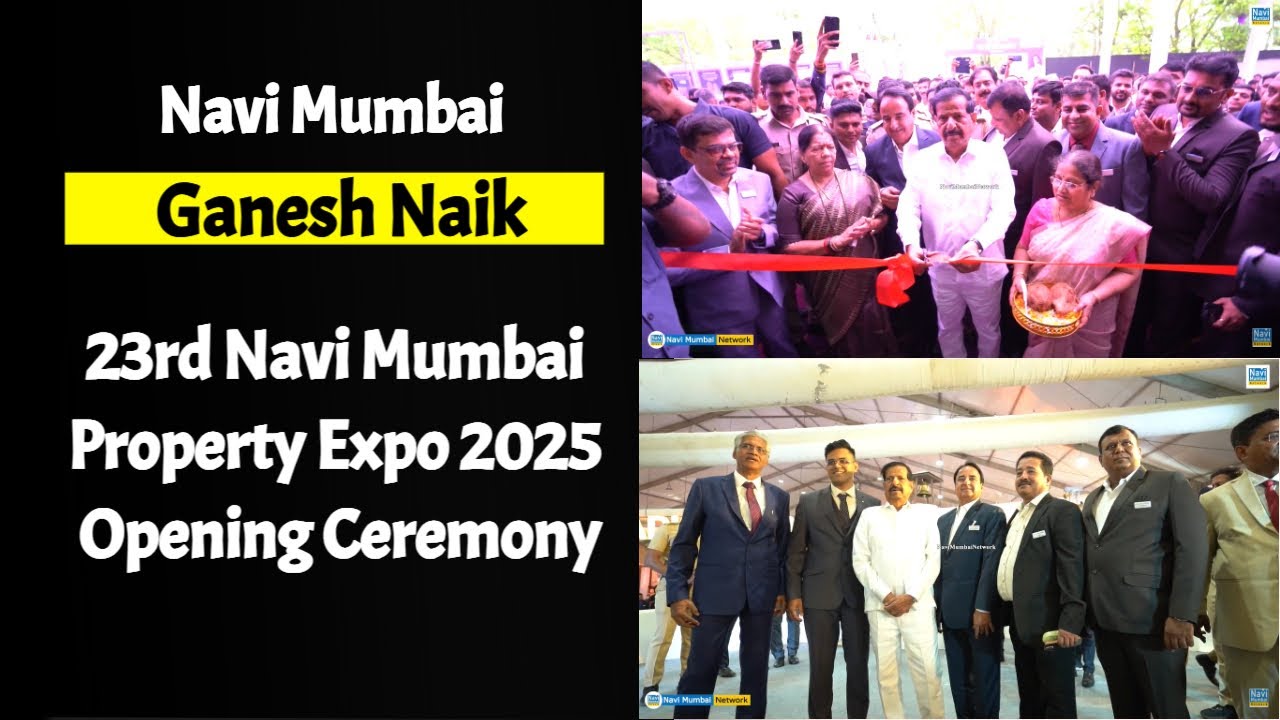 Ganesh Naik | Credai BANM & Credai BANM Raigad| 23rd Navi Mumbai ...