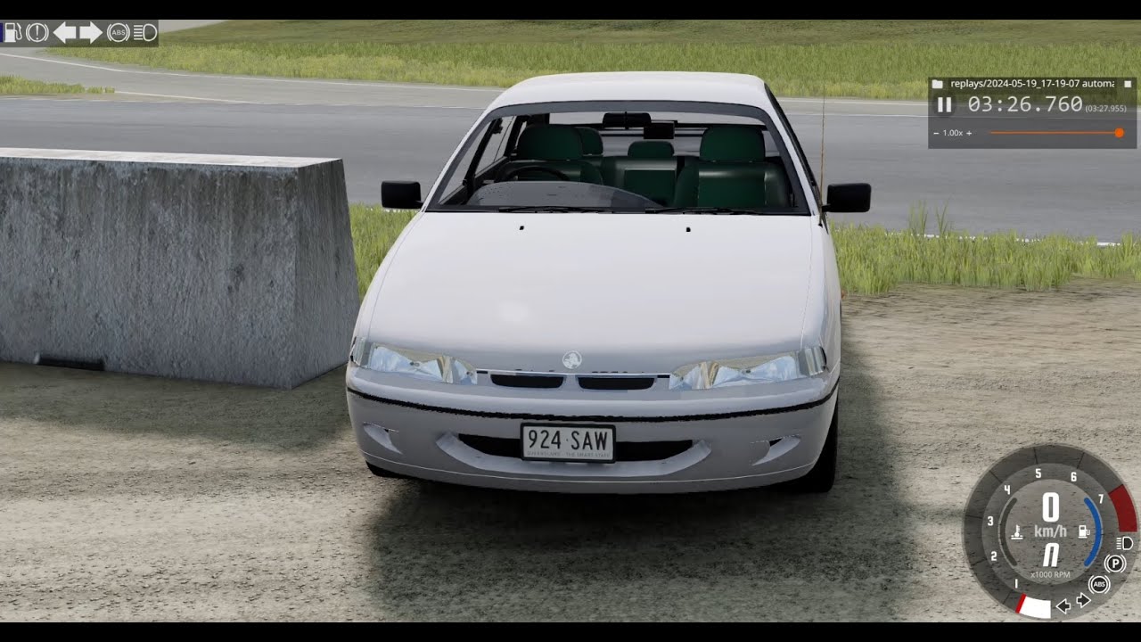 (Beamng.drive) 1996 Holden VS Commodore Executive Series II Lap Test ...