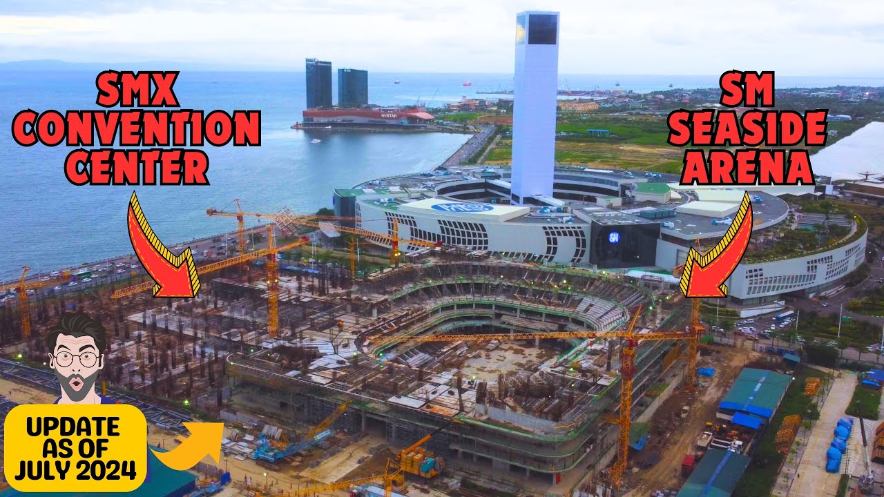 CEBU SEASIDE ARENA | SMX CONVENTION CENTER UPDATE AS OF JULY 2024 Cebu ...