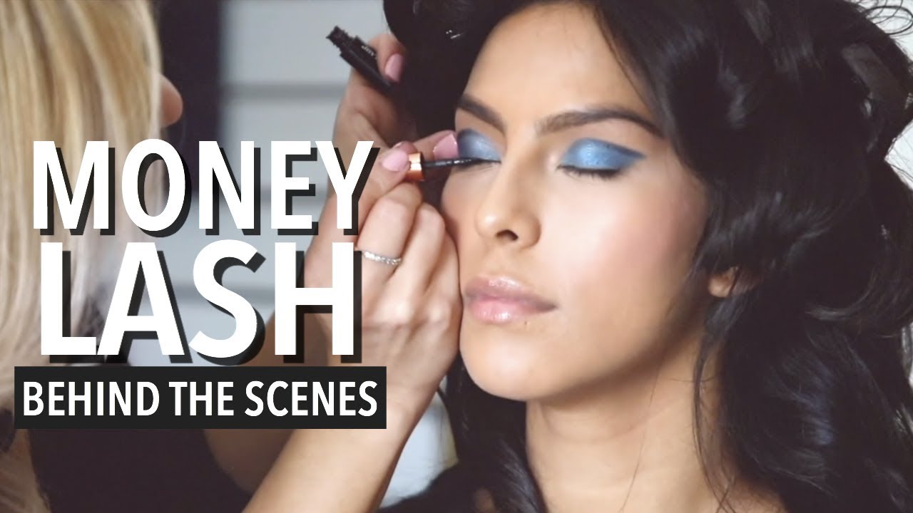 BEHIND THE SCENES MONEY LASH SHOOT | MoxieLash - YouTube