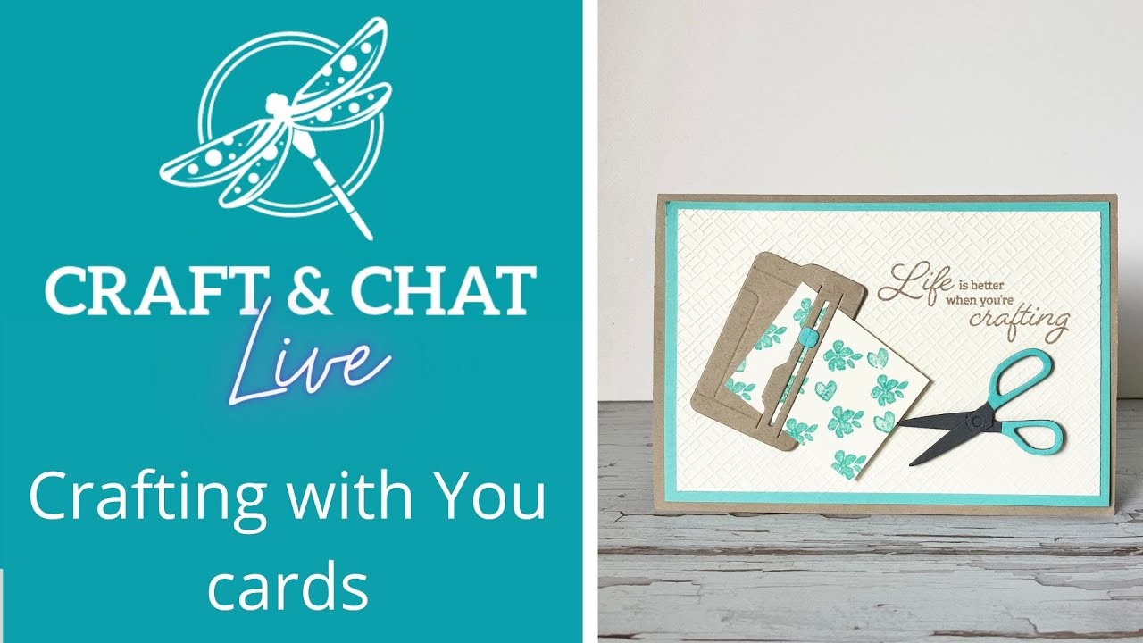 Craft and Chat : Crafting with you Stamps and Dies - YouTube