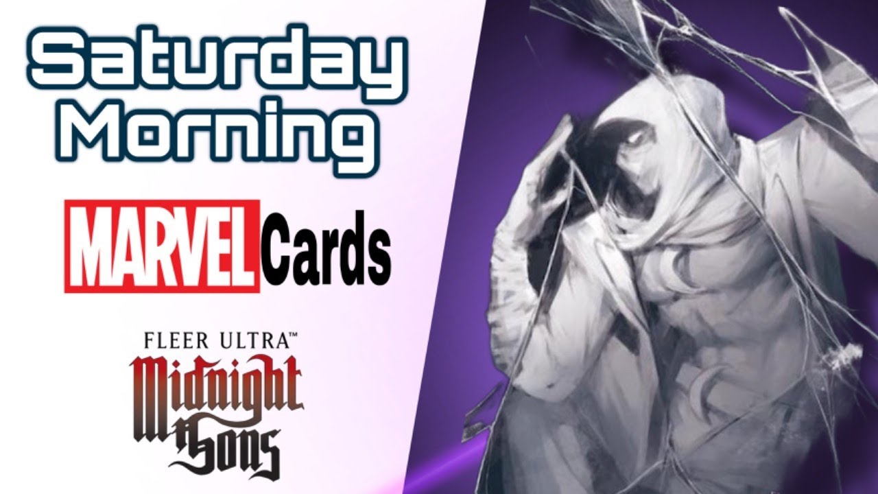 Saturday Morning Marvel Cards | unboxing Fleer Ultra, Masterpieces and ...