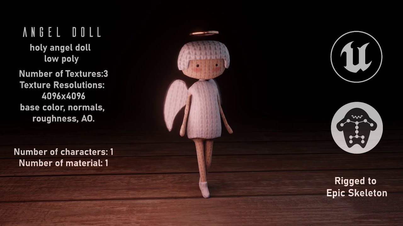 Angel doll - YouTube