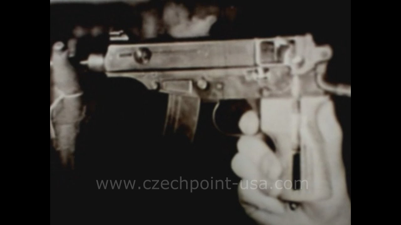 Sa vz 61 rate reducer evaluation (original slow motion) - YouTube