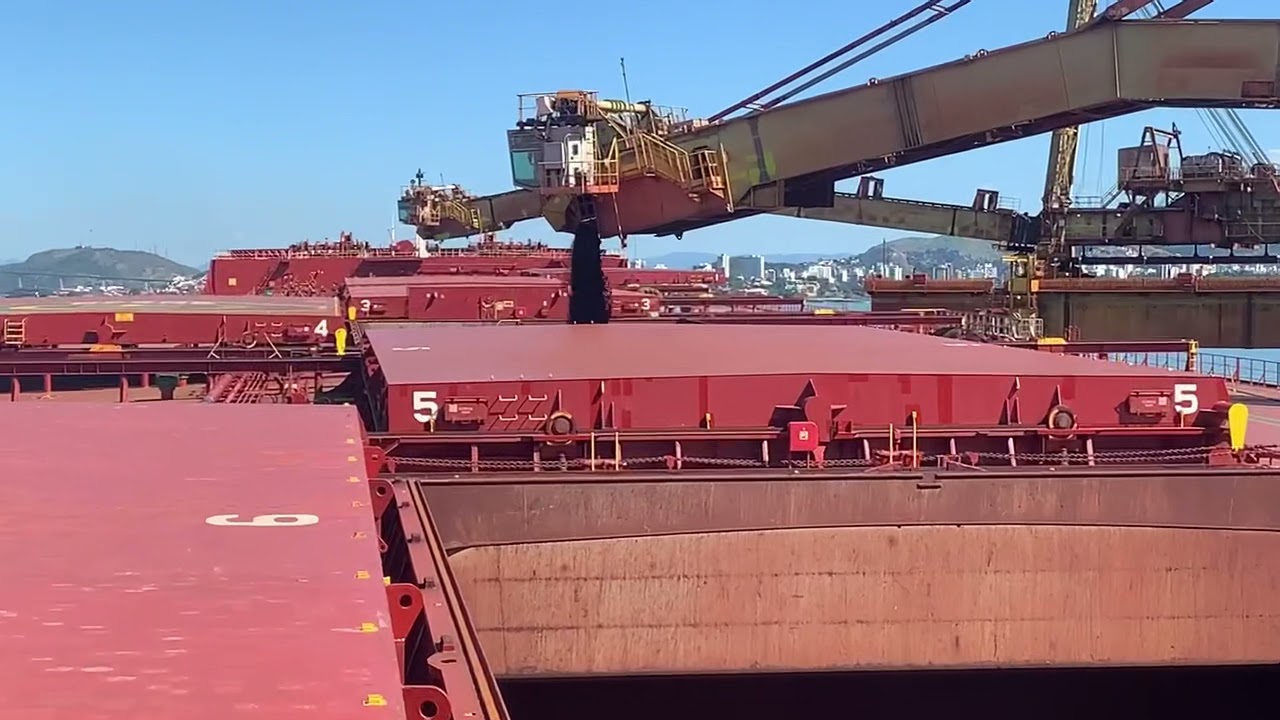 Ship's Loading of Iron Ore | VLOC - YouTube